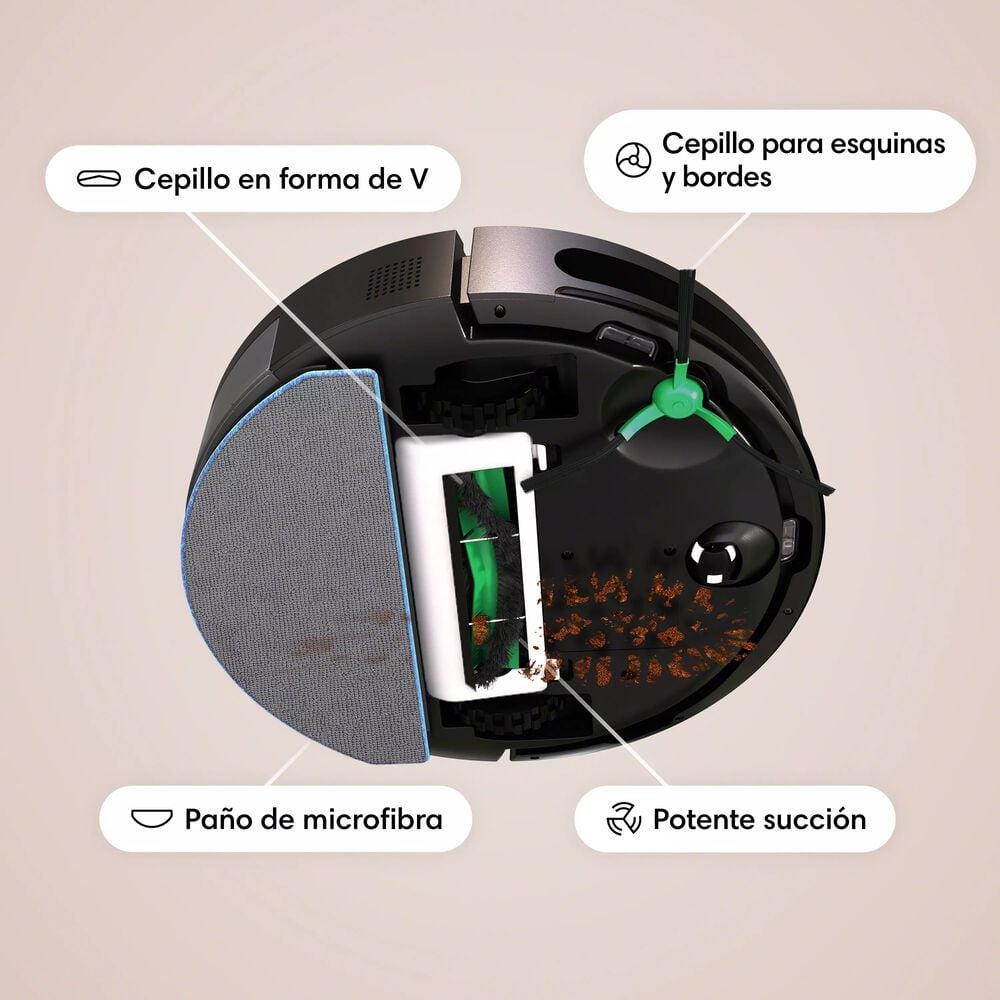 Robot Roomba Combo® 2 Essential con base AutoEmtpy™